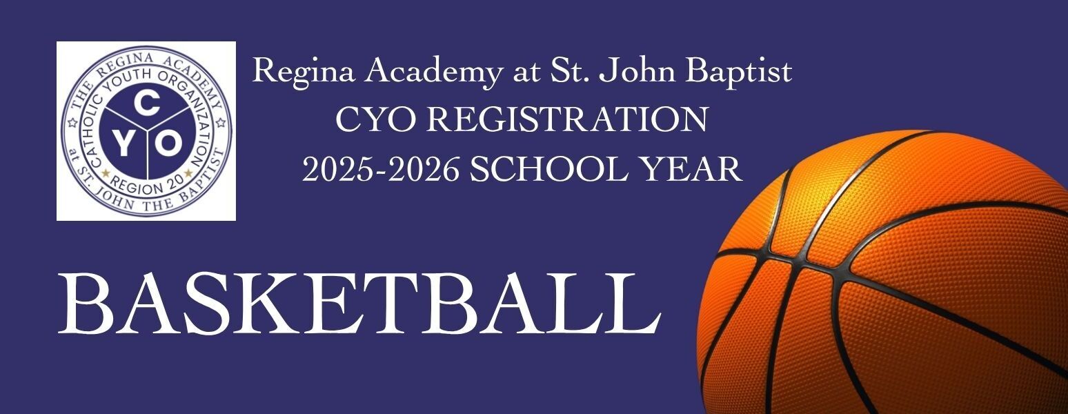 Regina Academy at St. John the Baptist CYO Basketball